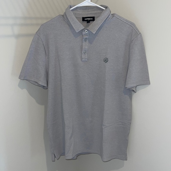Express | Shirts | Express Mens Lion Logo Polo Shirt In Size Large ...